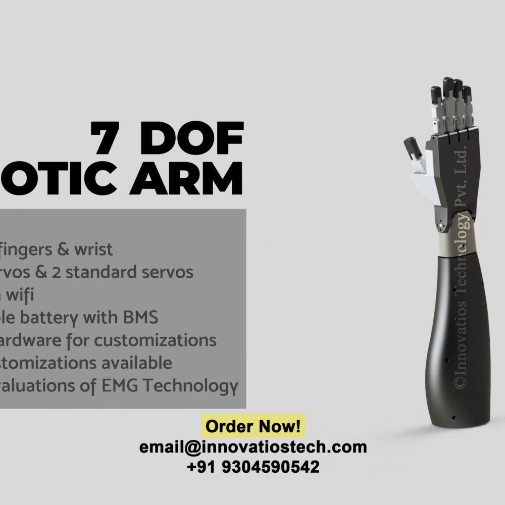EMG Kit & 7DOF Robotic Arms - Innovatios Technology