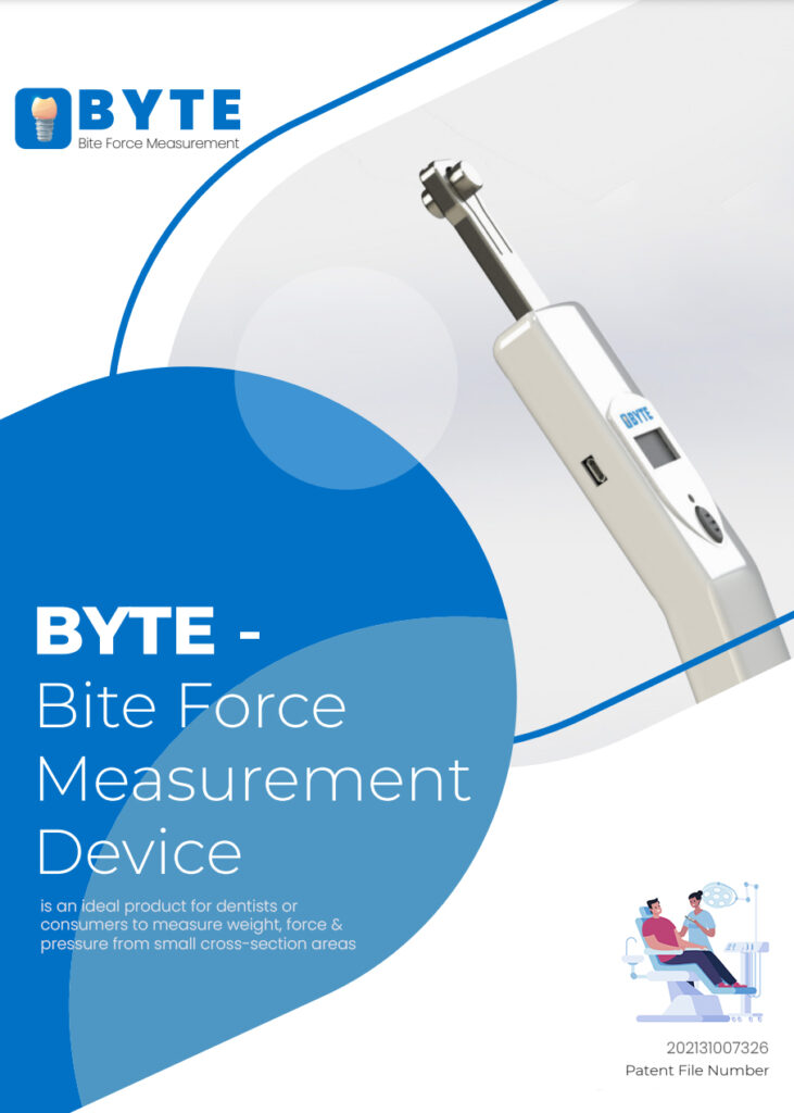BYTE- Bite Force Measurement Device - Innovatios Technology
